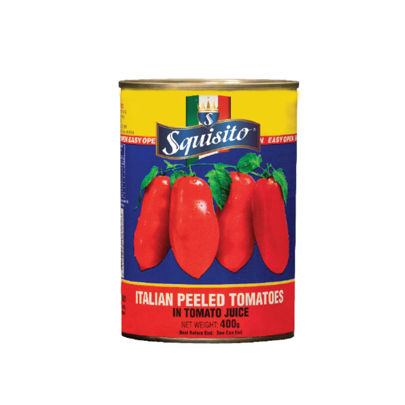 Basile | SQUISITO PEELED TOMATOES 400G X 12