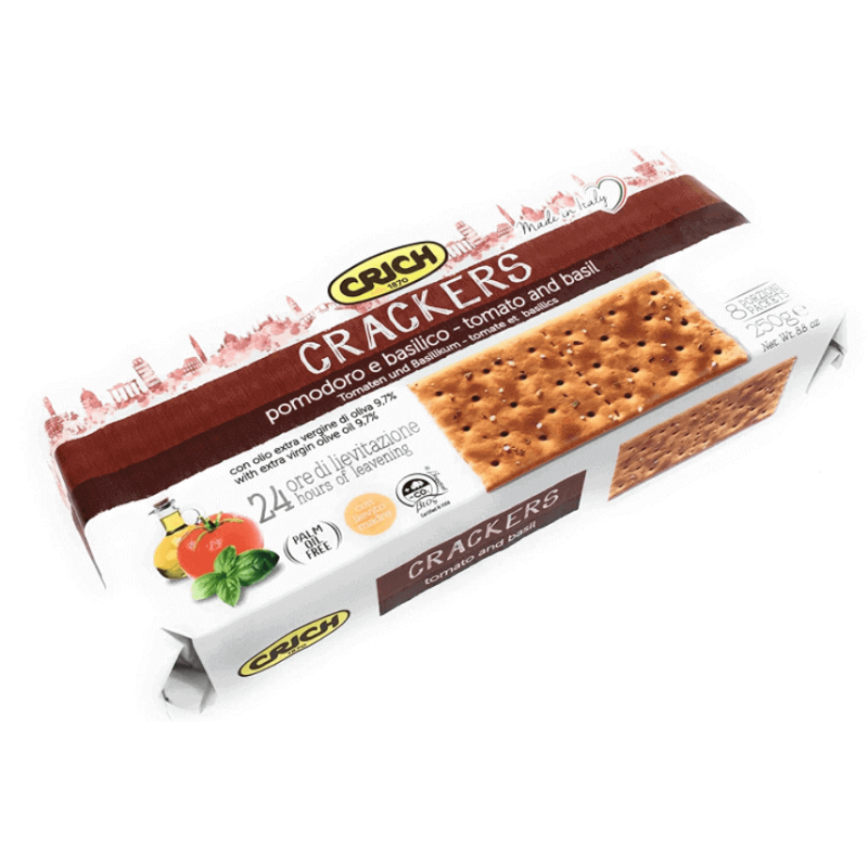 Basile | CRICH TOMATO & BASIL CRACKERS 250G