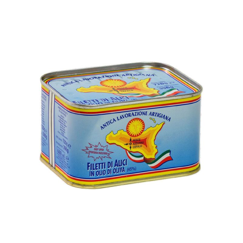 Basile | P/AZZ. ANCHOVY FILL. 720G TIN