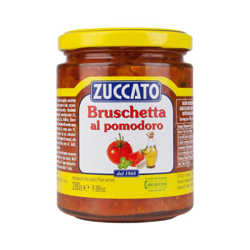 Basile | ZUCCATO BRUSCHETTA POMODORO - TOMATOES 280G