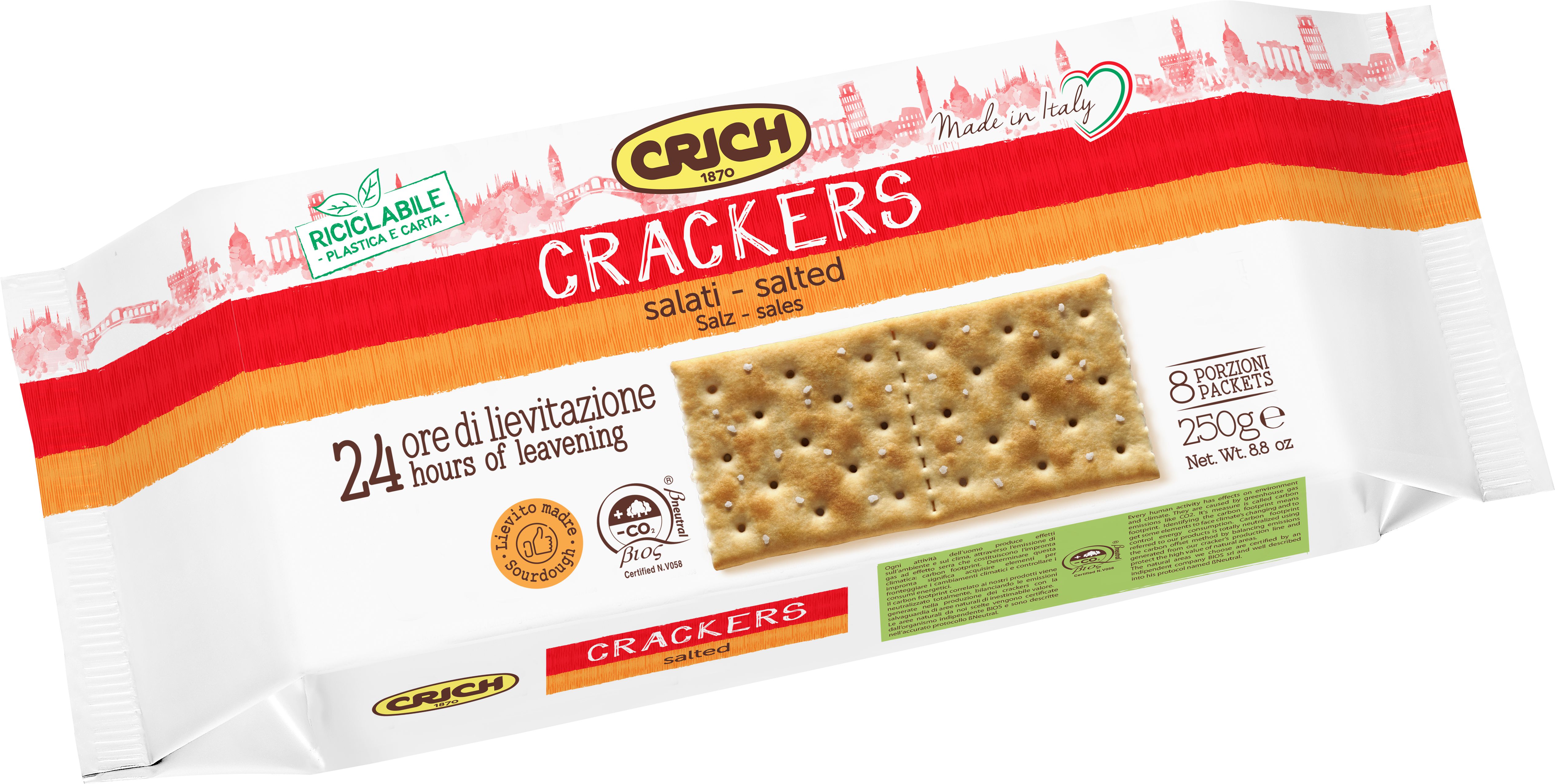 Basile | CRICH SALTED CRACKERS 250G